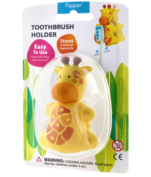 Flipper Hygienic Toothbrush Holder